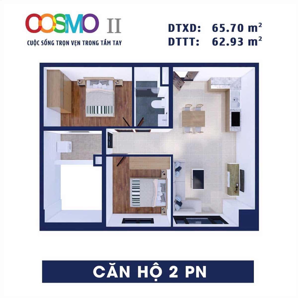 DỰ ÁN CĂN HỘ COSMO CITY II QUẬN 7 - Redon Land
